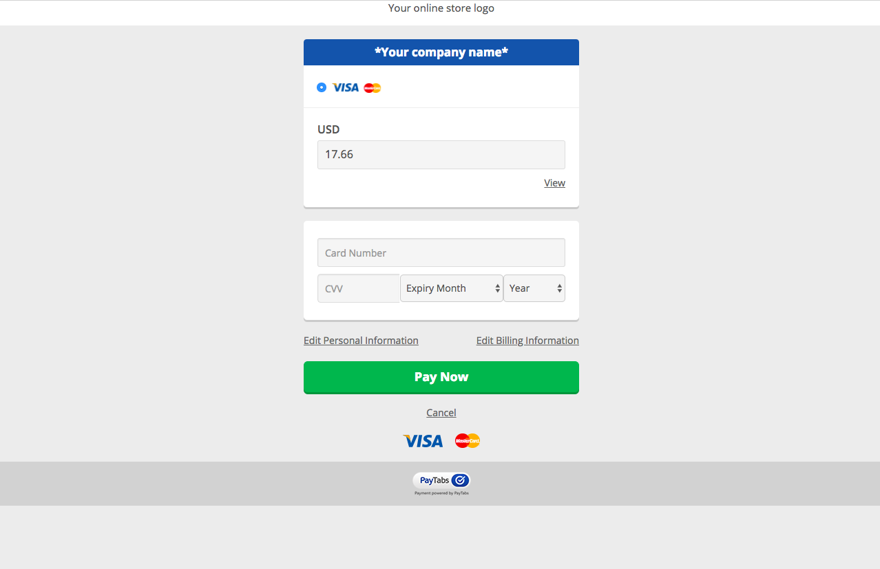 Integration with PayTabs – Accept online payments | X-Cart
